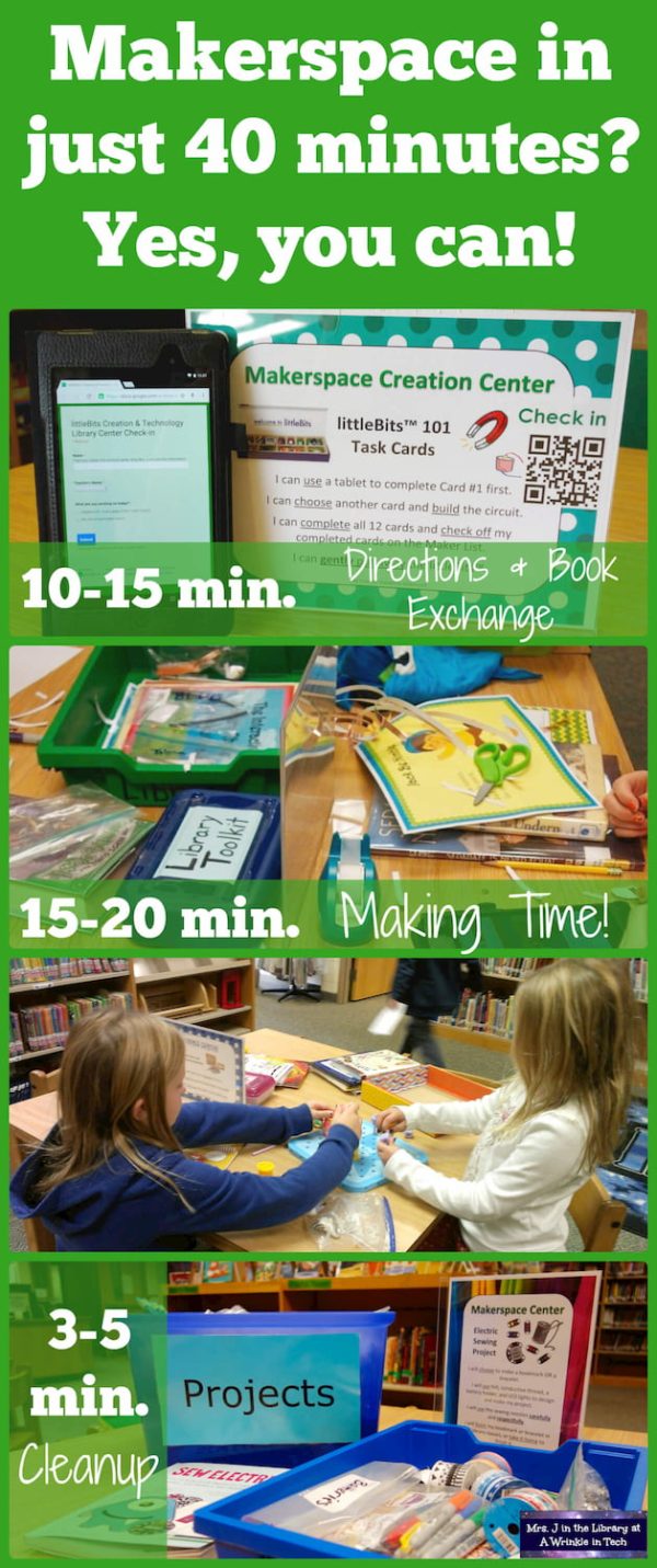Makerspace Centers in 40 Minutes | Mrs. J in the Library