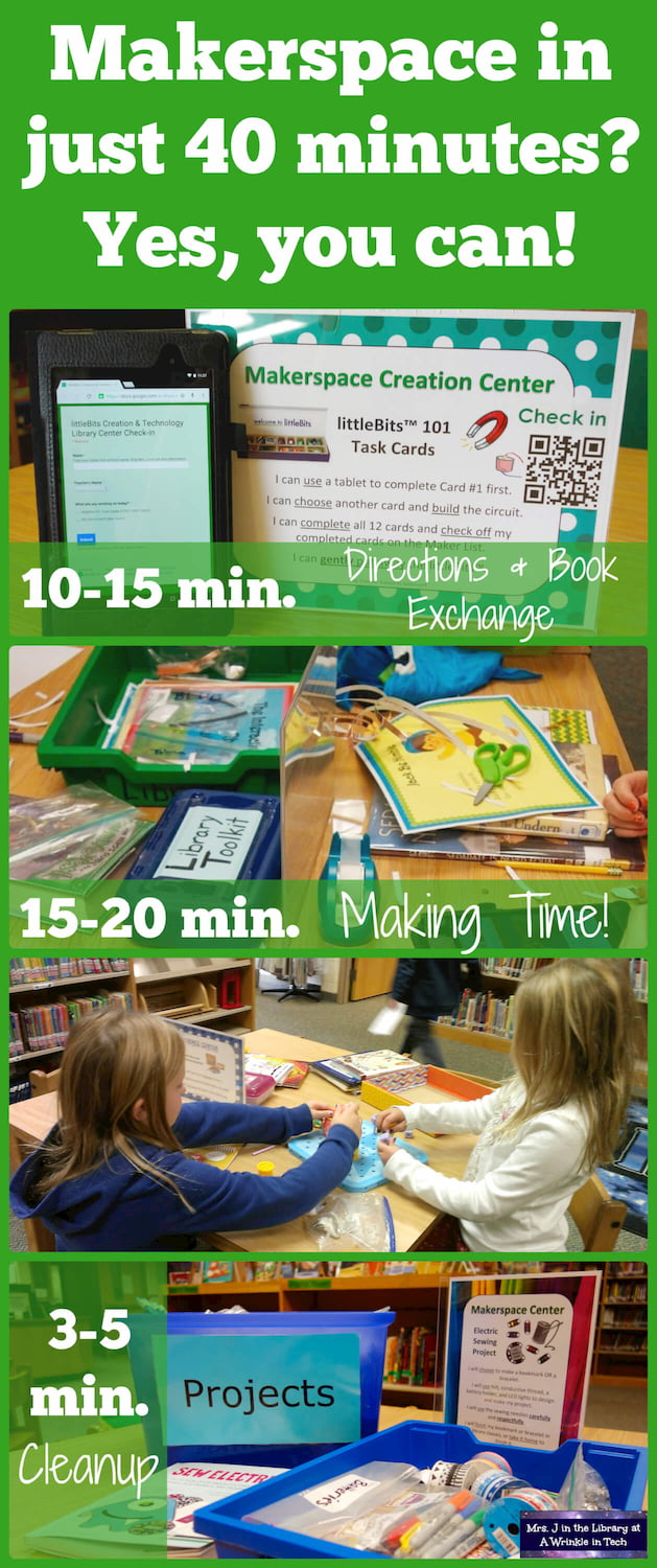 Makerspace Centers in 40 Minutes | Mrs. J in the Library