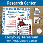 Bird Watching and Research Library Center (Printable) | Mrs. J in the ...
