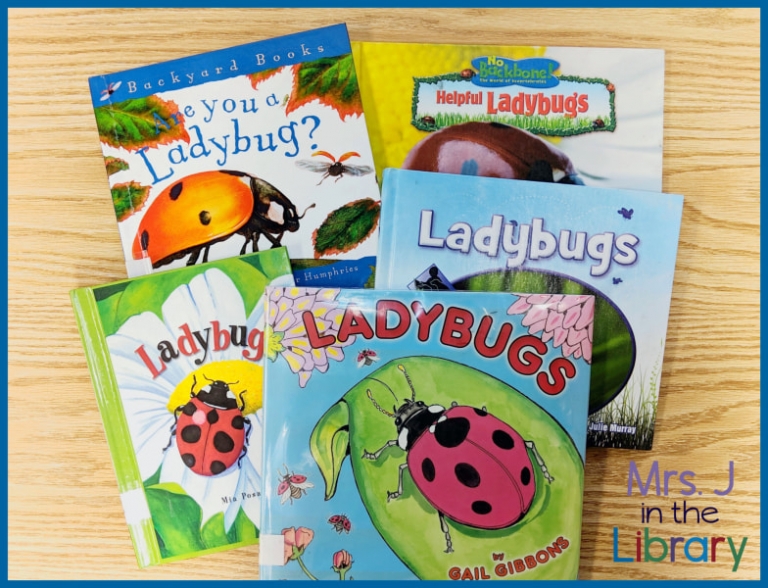 Add Some Nature to Your Library Centers with Ladybugs | Mrs. J in the ...