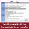 Pets Theme Fiction & Nonfiction Read-aloud and Research Unit | Mrs. J ...