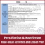 Pets Theme Fiction & Nonfiction Read-aloud and Research Unit | Mrs. J ...