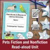 Pets Theme Fiction & Nonfiction Read-aloud and Research Unit | Mrs. J ...