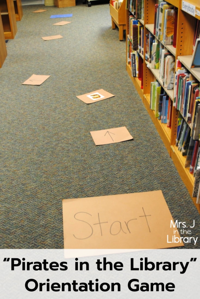 Pirates Theme Library Orientation Life-Size Board Game - Mrs. J in the ...