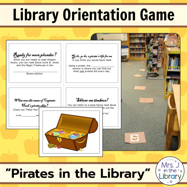 Get Moving & Have Fun with Library Orientation Games | Mrs. J in the ...
