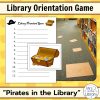Pirates Theme Library Orientation Life-Size Board Game | Mrs. J in the ...