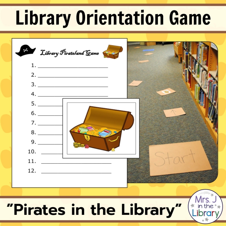 Pirates Theme Library Orientation Life-Size Board Game | Mrs. J in the ...