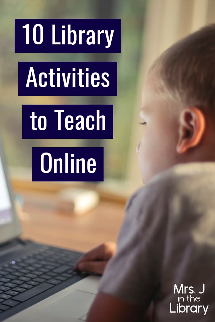 10 Virtual Library Activities for Students to Do at Home | Mrs. J in ...