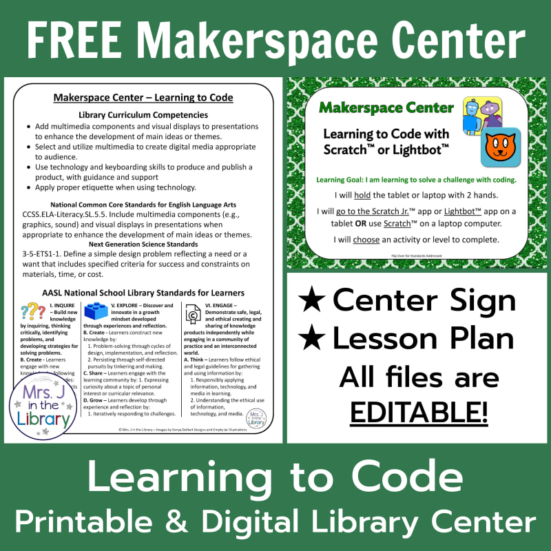 Hour of Code Week with Makerspace Centers | Mrs. J in the Library