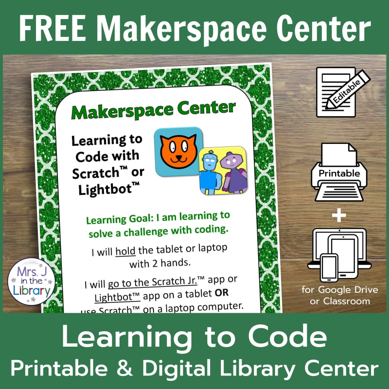 FREE Makerspace Center | Mrs. J in the Library