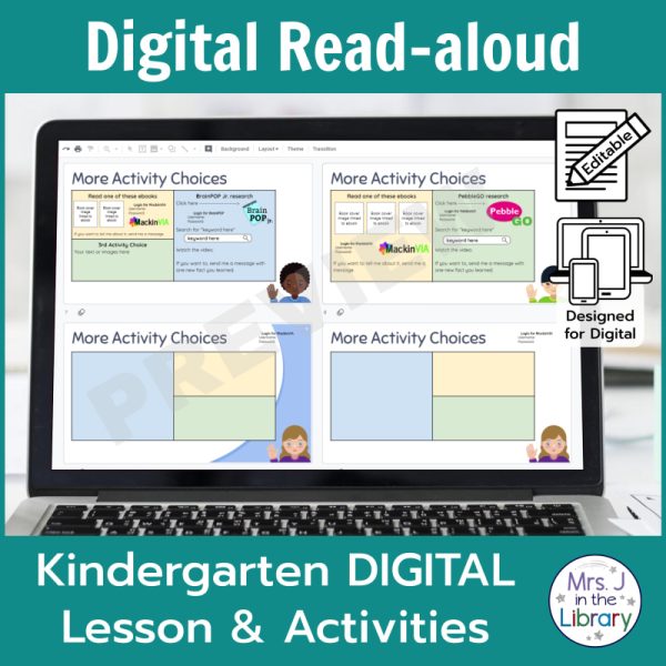 "What Happened to Marion's Book?" Read-aloud Activity for Google Slides ...