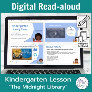 Primary Graphic Novels Digital Read-aloud BUNDLE | Mrs. J in the Library
