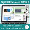 Primary Graphic Novels Digital Read-aloud BUNDLE | Mrs. J in the Library