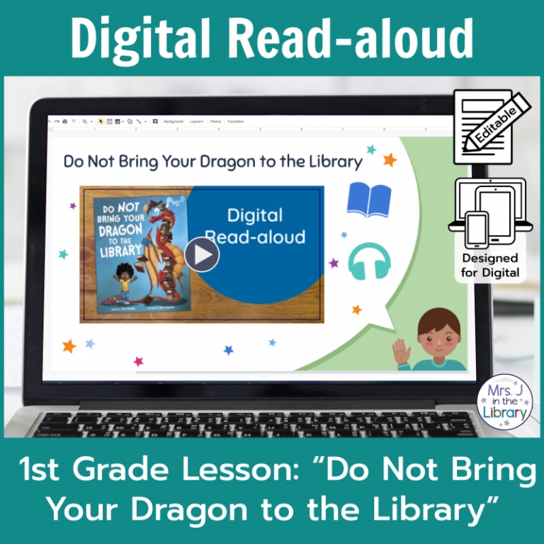 "Do Not Bring Your Dragon to the Library" Read-aloud Activity for ...