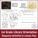 Primary (K-2) Library Orientation Read-aloud Units BUNDLE | Mrs. J in ...