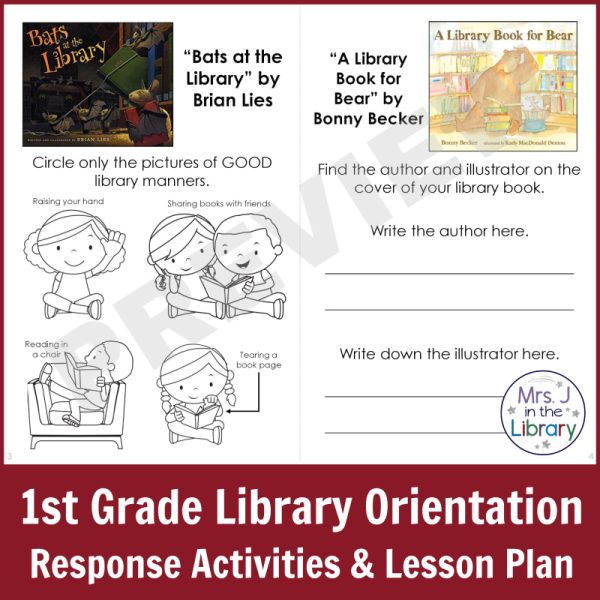 Library Lessons by Grade Level | Mrs. J in the Library