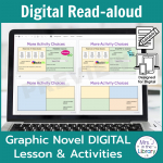 Graphic Novels Read-aloud Activities BUNDLE for Google Slides | Mrs. J ...