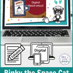 "Binky the Space Cat" Digital Read-aloud Lesson | Mrs. J in the Library