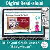 Primary Graphic Novels Digital Read-aloud BUNDLE | Mrs. J in the Library