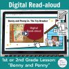 Primary Graphic Novels Digital Read-aloud BUNDLE | Mrs. J in the Library