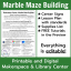 Marble Maze Building Makerspace Center | Mrs. J in the Library