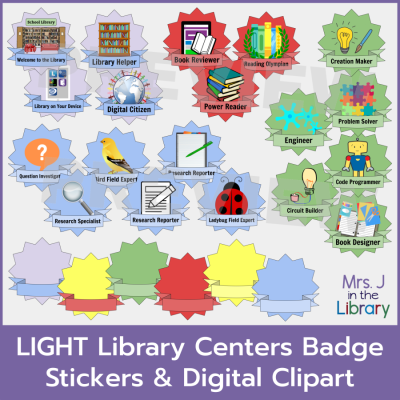 Printable Menu or Tracker Booklets for Library Centers Management | Mrs ...