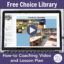 Free Choice Library Class: How-to Video & Lesson Plan | Mrs. J in the ...