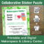 Collaborative Sticker Puzzle Makerspace Library Center | Mrs. J in the ...