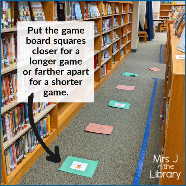 Get Moving & Have Fun with Library Orientation Games | Mrs. J in the ...