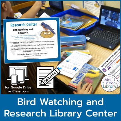 Library Centers Digital Badges and Printable Stickers | Mrs. J in the ...