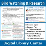 Bird Watching and Research Library Center (Digital) | Mrs. J in the Library