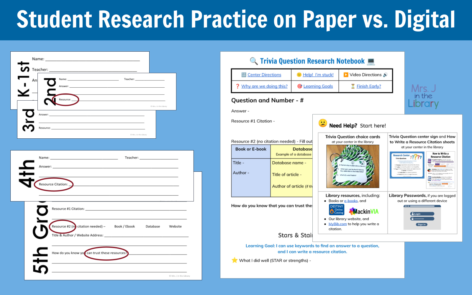 Using Google Classroom to Manage Library Centers | Mrs. J in the Library