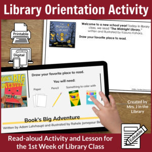 Organizing & Teaching Library Class on a Cart | Mrs. J in the Library