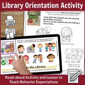 K-2 Orientation Behavior Expectations Read-aloud Activities & Lesson ...